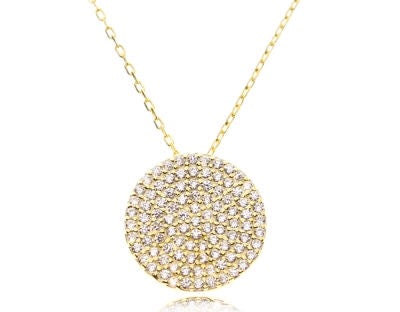 KELLY DISC NECKLACE – Alique